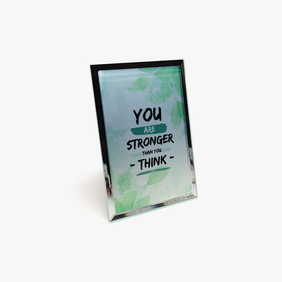 Positivity Frame Display: Strength – Motivational Gifts